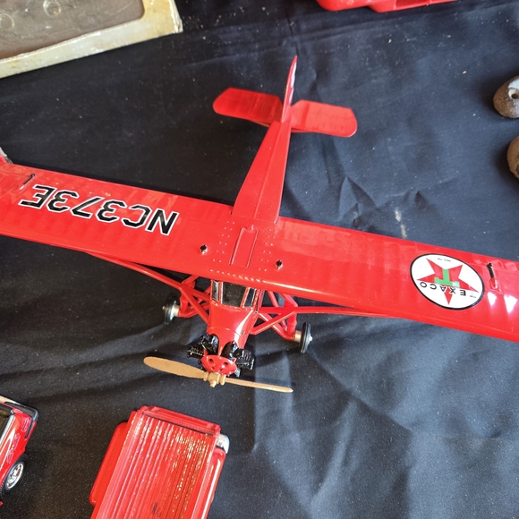 Toys | Texaco Red Toy Airplane | Poshmark
